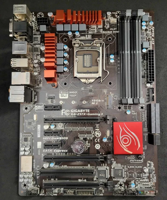 GIGABYTE Z97X-GAMING 3 Intel Lga 1150 Atx Ddr3 Z97 Motherboard *4Th Gen ...
