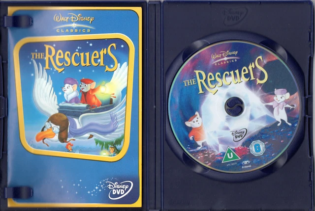 WALT DISNEY CLASSICS - The Rescuers - DVD - FREE UK POSTAGE £4.36 ...