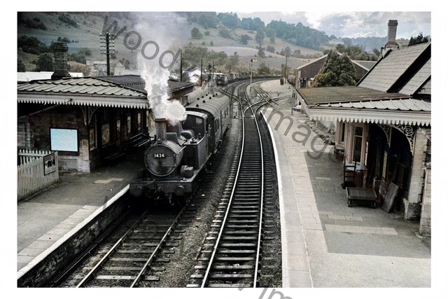 BBC0631 - BRIMSCOMBE Railway Station in 1961 , Gloucestershire - print ...