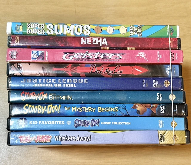 CHILDRENS CARTOONS DVD Lot. Tom And Jerry, Scooby Doo, Bubble Guppies ...