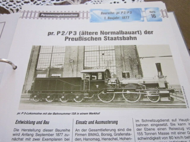 DAMPFLOK RISSZEICHNUNG P 16 pr P2 P3 ältere Normbauart KPEV 1877 EUR 5,07 - PicClick DE