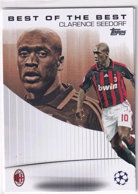 TOPPS CL CLUB Competition 2025 No. BOTB-1 Clarence Seedorf Best Of The ...
