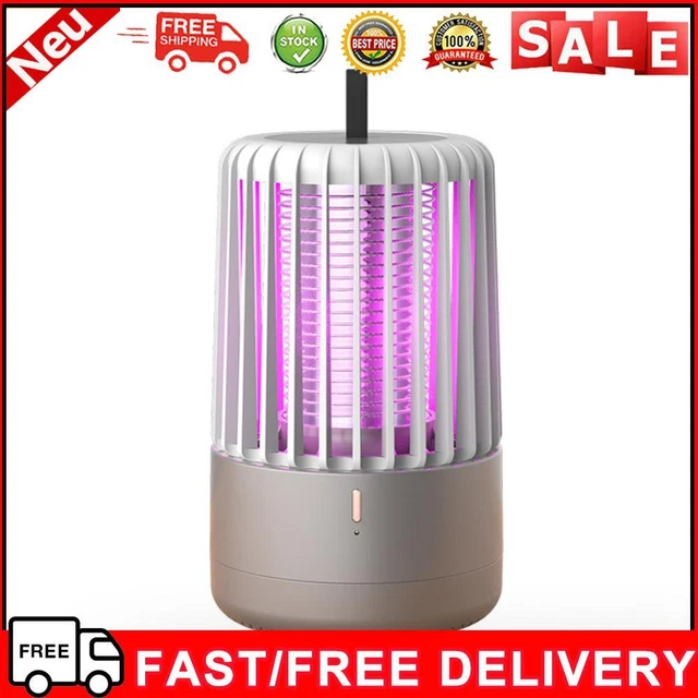 SILENT ELECTRIC MOSQUITO Killer LED Repellent Lamp Bug Insect Trap ...