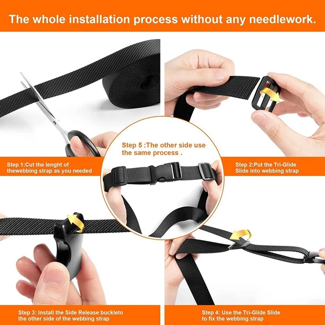 BUCKLE AND SHOULDER Strap Set, Buckle Strap, Japanese Buckle -Ended5952 ...