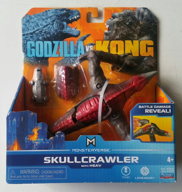 GODZILLA VS KONG Playmates MonsterVerse SKULLCRAWLER WITH HEAV - NEUF ...