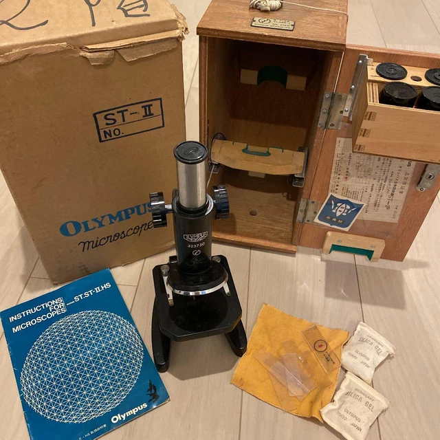OLYMPUS MICROSCOPE VINTAGE £140.50 - PicClick UK