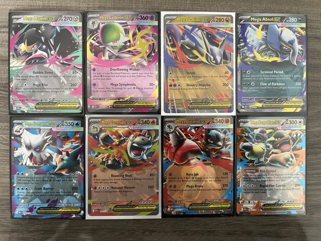 POKÉMON TCG MEGA Evolution EX Bundle - NM/Mint - 8 Cards Included £10. ...