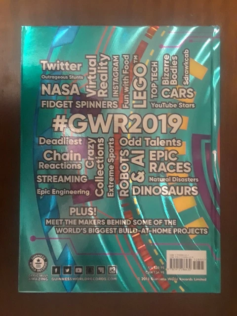 GUINNESS WORLD RECORDS 2019 (copertina rigida) di Guinness World ...