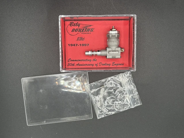 BABY DOOLING .63CC Model Airplane Engine RC Glow Nitro Glo MINT ...