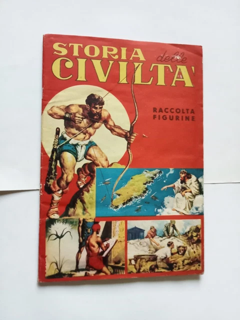 ALBUM FIGURINE BAGGIOLI STORIA DELLA CIVILTA' Completo EUR 120,00 ...