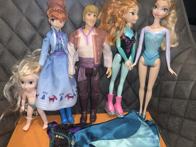 DISNEY FROZEN BARBIE Doll Bundle Mixed Job Lot With Clothing £19.99 ...