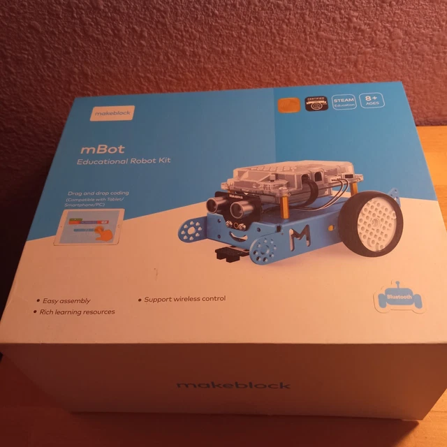 CERTIFIED MAKEBLOCK MBOT V1.1-Blue (Bluetooth Version) Educational ...