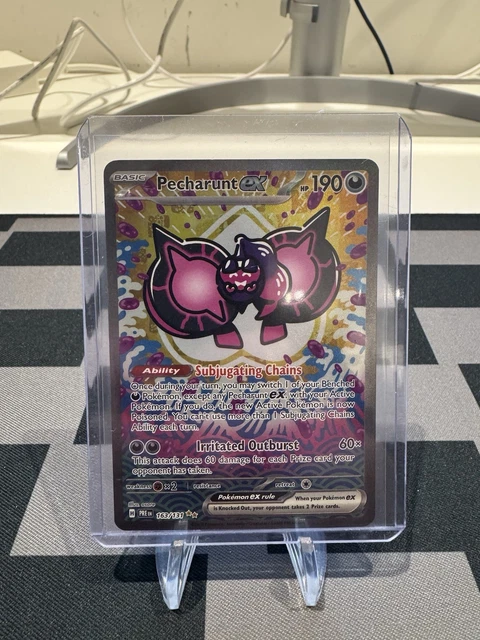 POKEMON TCG - Pecharunt Ex Prismatic Evolutions 163/131 SIR - Near Mint ...