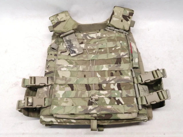 BRITISH ARMY VIRTUS MTP Scalable Tactical Vest Body Armour Filler ...