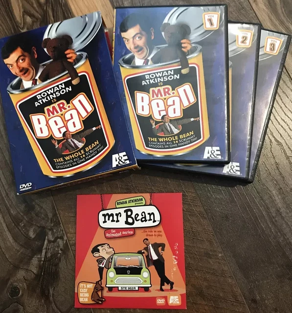 Rowan Atkinson Mr Bean The Whole Bean Dvd Set Volume 1 2 3