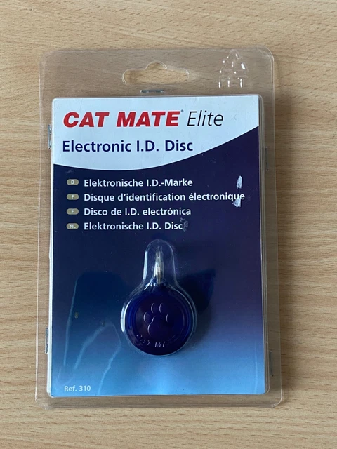 CAT MATE ELECTRONIC ID Disc RFID tag For Cat Mate Elite 305/306 £7.00 ...