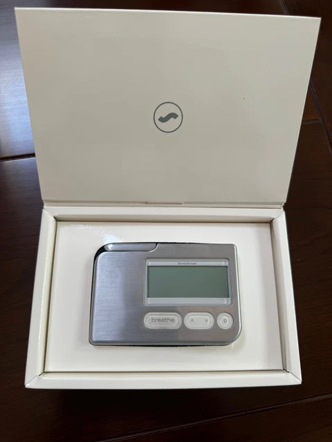 STRESS ERASER BIOFEEDBACK Device by Helicor. Original box, with case ...