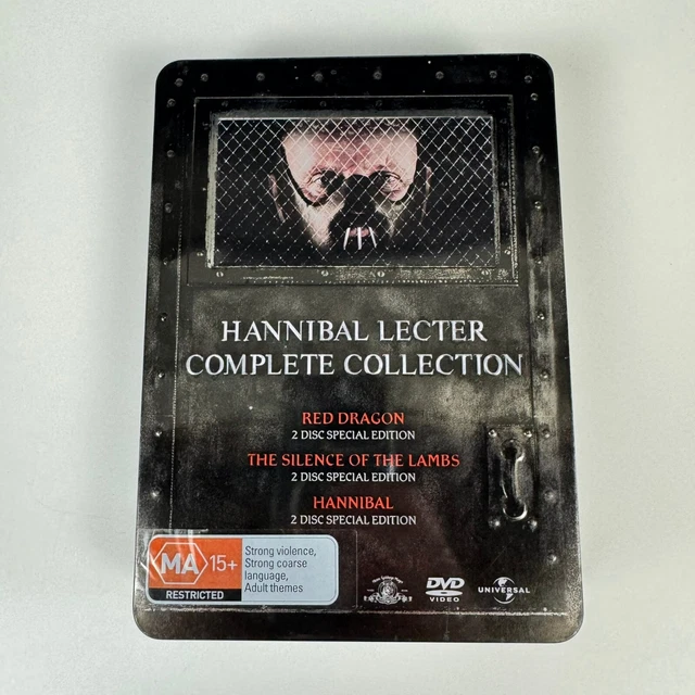 HANNIBAL LECTER COMPLETE Collection ( 6 DVD Steel Box Set 1991) $19.75 ...