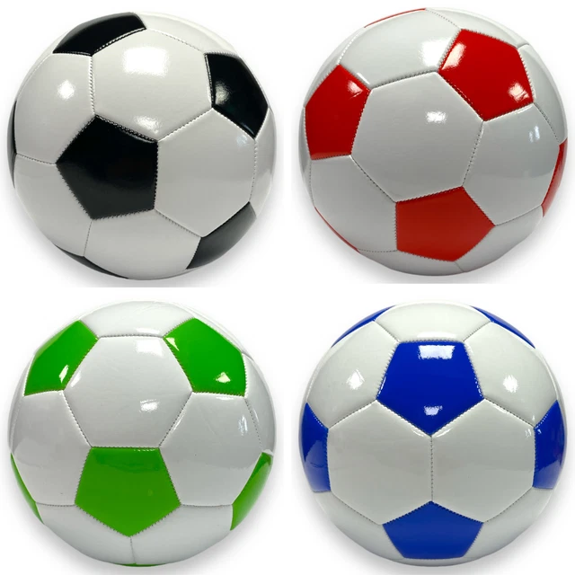 NEW TRADITIONAL RETRO Football Soccer Ball Training Size 5 High Quality ...