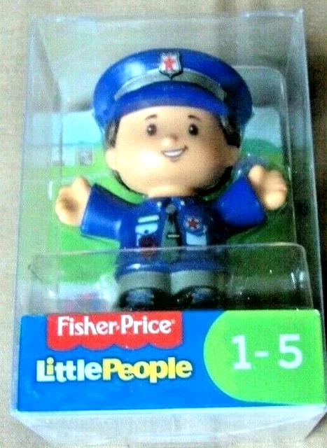 FISHER PRICE LITTLE People Figure Police Officer - New In Box 2017 $9. ...