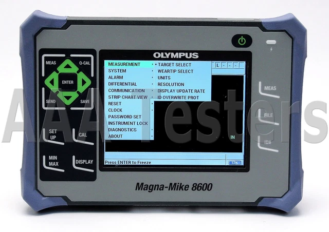 OLYMPUS PANAMETRICS MAGNA-MIKE 8600 Magnetic Thickness Gauge £4,860.59 ...
