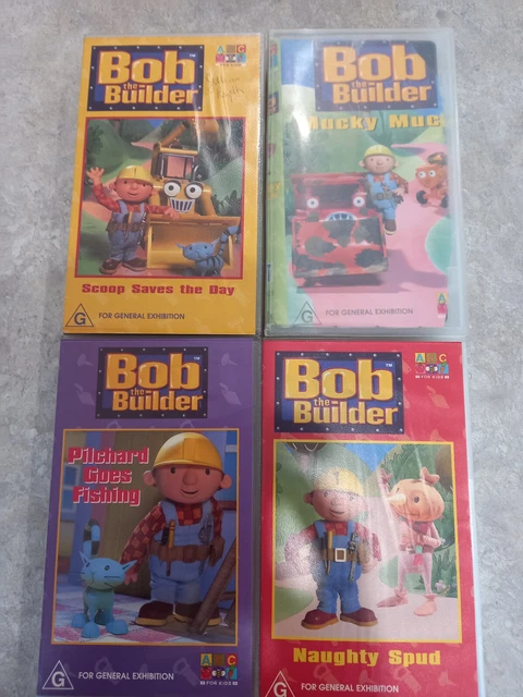 4 X BOB the builder vhs bundle great condition $25.00 - PicClick AU