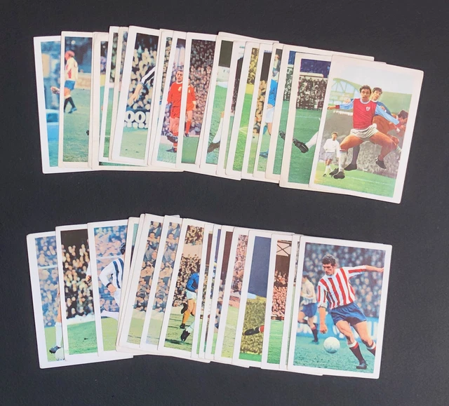 FKS WONDERFUL WORLD Of Soccer Stars In Action 1969-70 Football Stickers ...