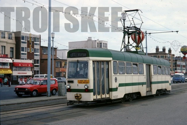35MM SLIDE BLACKPOOL Transport Single Decker Tram Strassenbahn 1 1985 Original £4.39 - PicClick UK