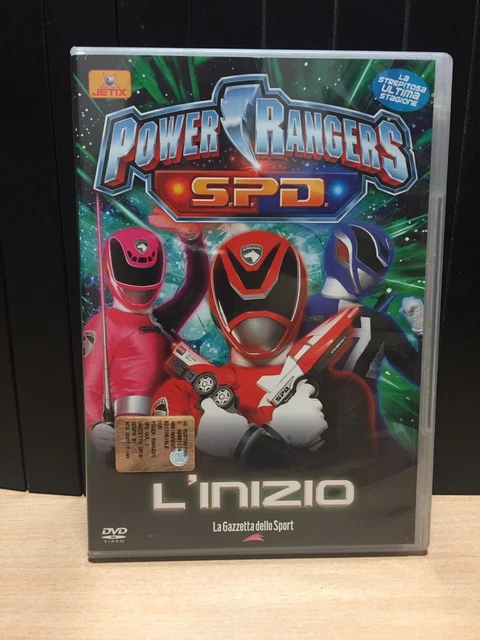 DVD POWER RANGERS S.p.d. 1 L'inizio Edizione Jetix Gazzetta EUR 3,19 ...