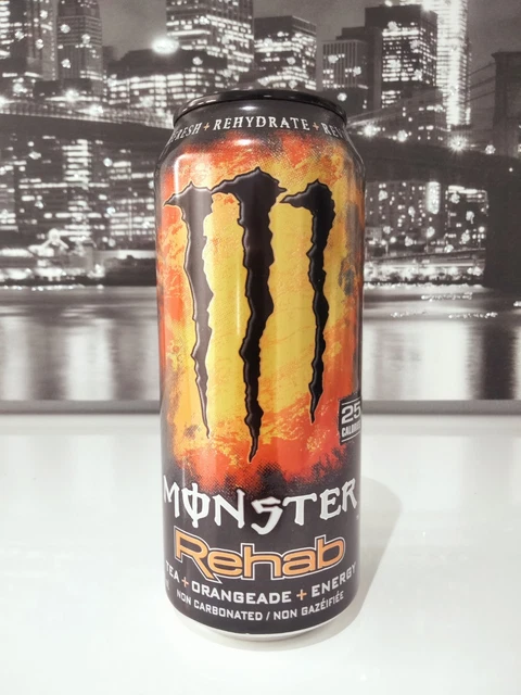 MONSTER ENERGY 🇨🇦REHAB ORANGEADE 🇨🇦 £43.55 - PicClick UK