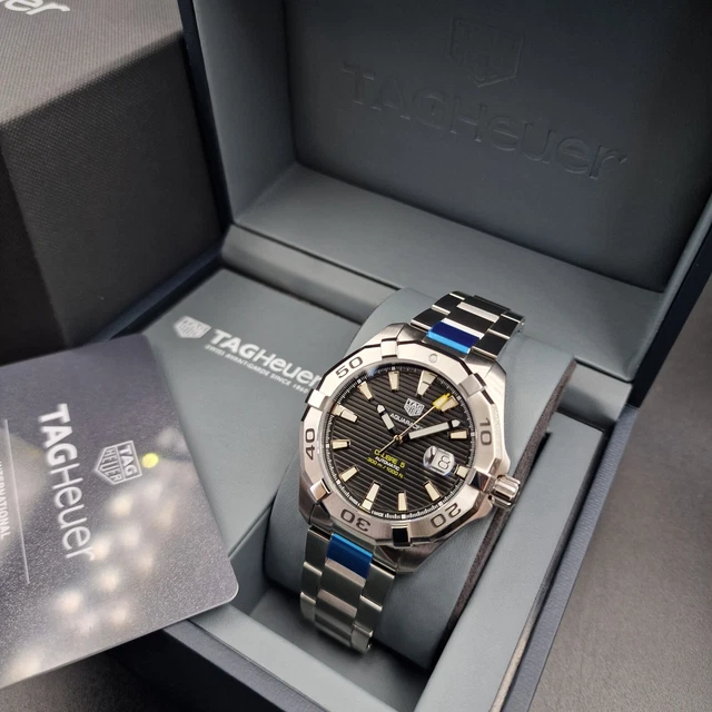 TAG HEUER AQUARACER Calibre 5 Automatic WAY2010.BA0927 - 2 Year ...