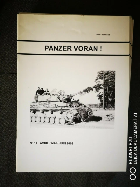 PANZER VORAN NUMÉRO 14 N° Alain Verwicht Ss Waffen Wehrmacht Heimdal ...