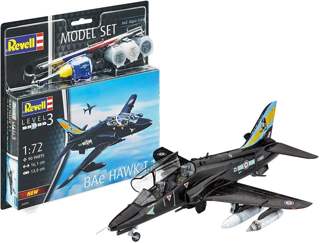 REVELL MODEL SET - 64970 - Maquette d'avion - Bae Hawk T.1 - avec ...