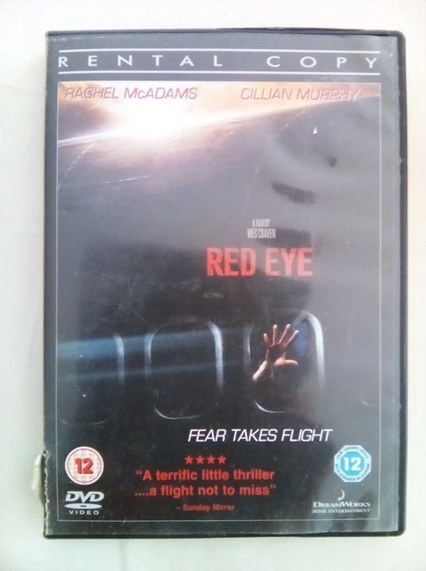 RED EYE - DVD - REGION 2 - Good condition - Ex-rental £2.77 - PicClick UK