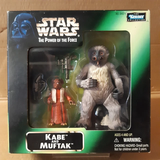 FIGURINE STAR WARS POTF - KABE And MUFTAK - Kenner / Hasbro - 1998 ...