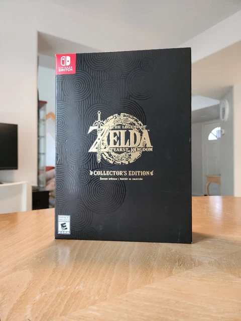 NINTENDO SWITCH LEGEND Zelda Tears of the Kingdom Collector's Edition ...
