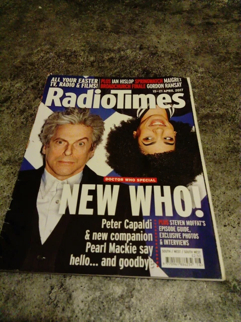 DOCTOR WHO - Radio Times - Peter Capaldi 3rd Season [15-21 April 2017 ...