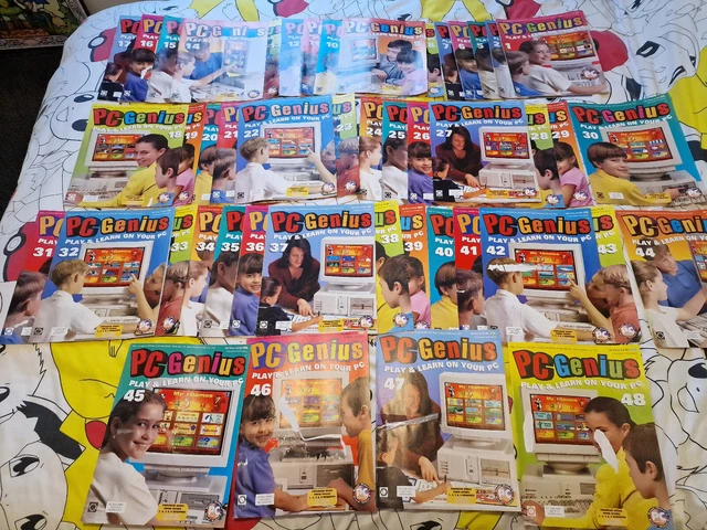 VINTAGE PC GENIUS Magazines (Issue 1, 2 and 5 through to Issue 46) £1. ...