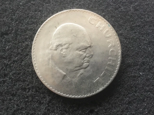 1965 WINSTON CHURCHILL Crown Commemorative Coin £4.00 - PicClick UK