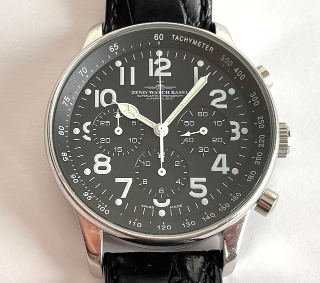 ZENO WATCH BASEL Superlative Chronograph Automatic P559, Swiss EUR 999 ...