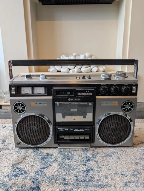 HITACHI TRK-8155 E Boombox - Tested Parts Only £146.31 - PicClick UK