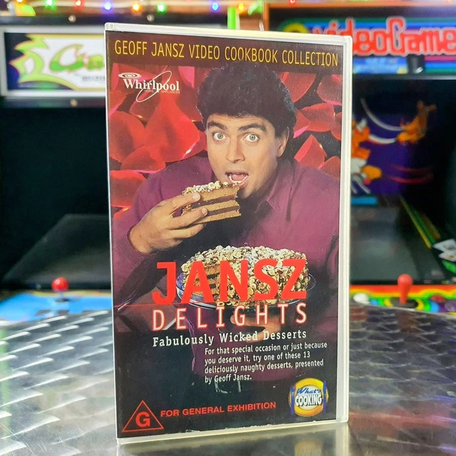 JANSZ DELIGHTS - Geoff Jansz What's Cooking Australian Chef 1997 VHS ...