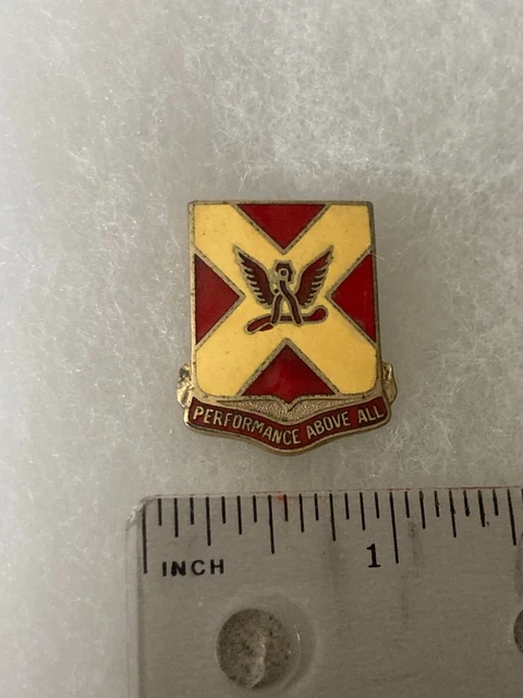 AUTHENTIC US ARMY 84th Artillery Regiment Unit DI DUI Crest Insignia S ...