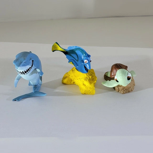 DISNEY PIXAR FINDING Nemo Dory Squirt Bruce PVC figure 2016 £3.72 ...