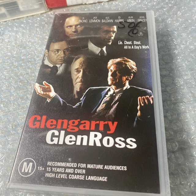 GLENGARRY GLEN ROSS - VHS - Cleaned & Tested $11.00 - PicClick AU