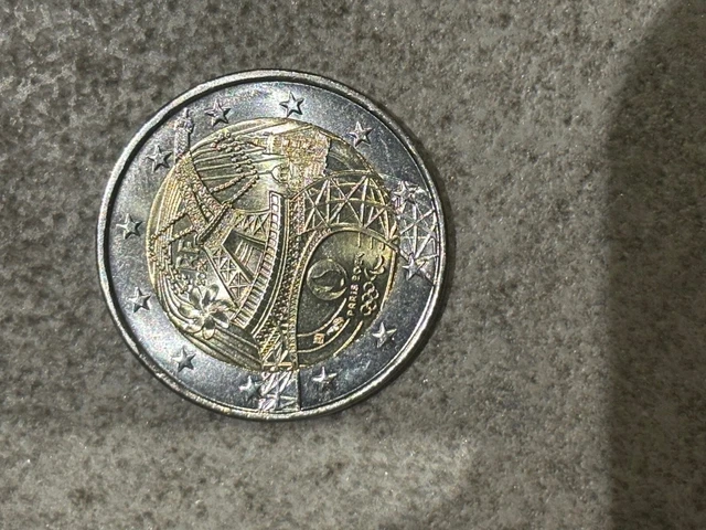 PIÈCE 2 EUROS jo 2024 JEUX OLYMPIQUES DE PARIS 2024 PIÈCE- COMMÉMORATIVE Neuve ! EUR 4,50 ...