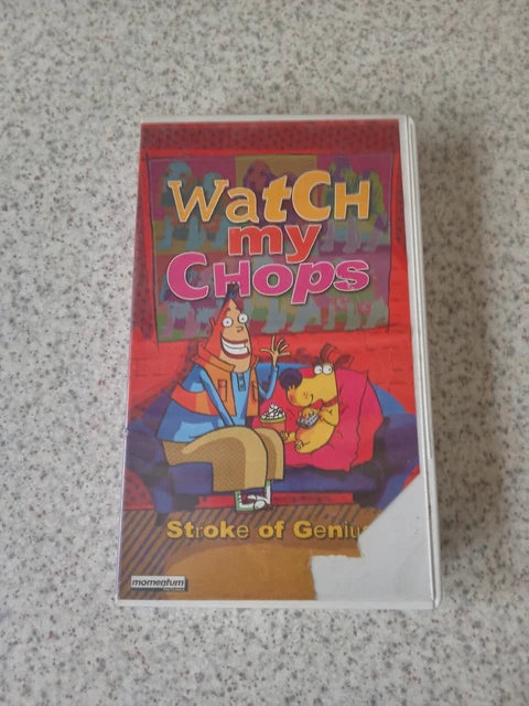 WATCH MY CHOPS STROKE OF GENIUS VHS PAL UK Video DAMAGED SLEEVE 13 ...