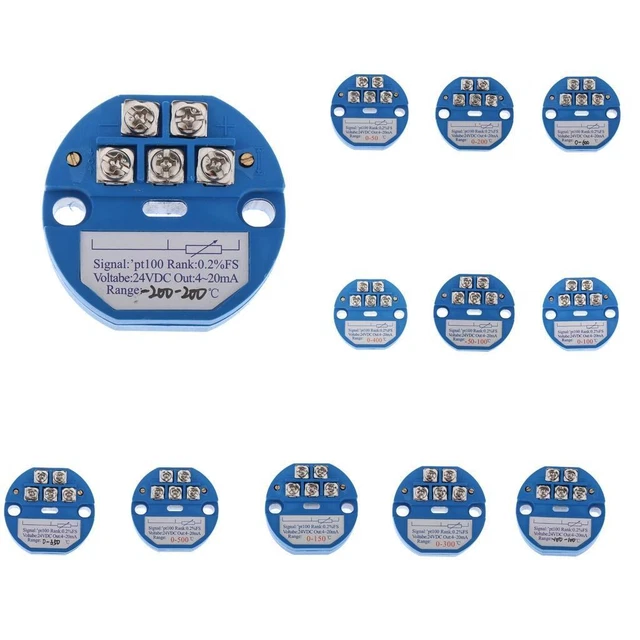 24V DC RTD Temperature Sensor Transmitter Module Various Specification ... 24V DC RTD Temperature Sensor Transmitter Module Various Specification ...