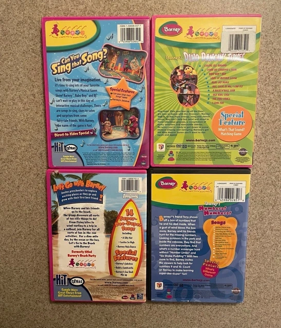 BARNEY DVD LOT Of 4 $16.41 - PicClick CA