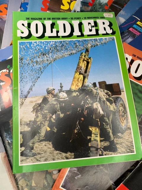 SOLDIER -- MAGAZINE Of British Army Collection -- Lot Of 28, 1990 ...
